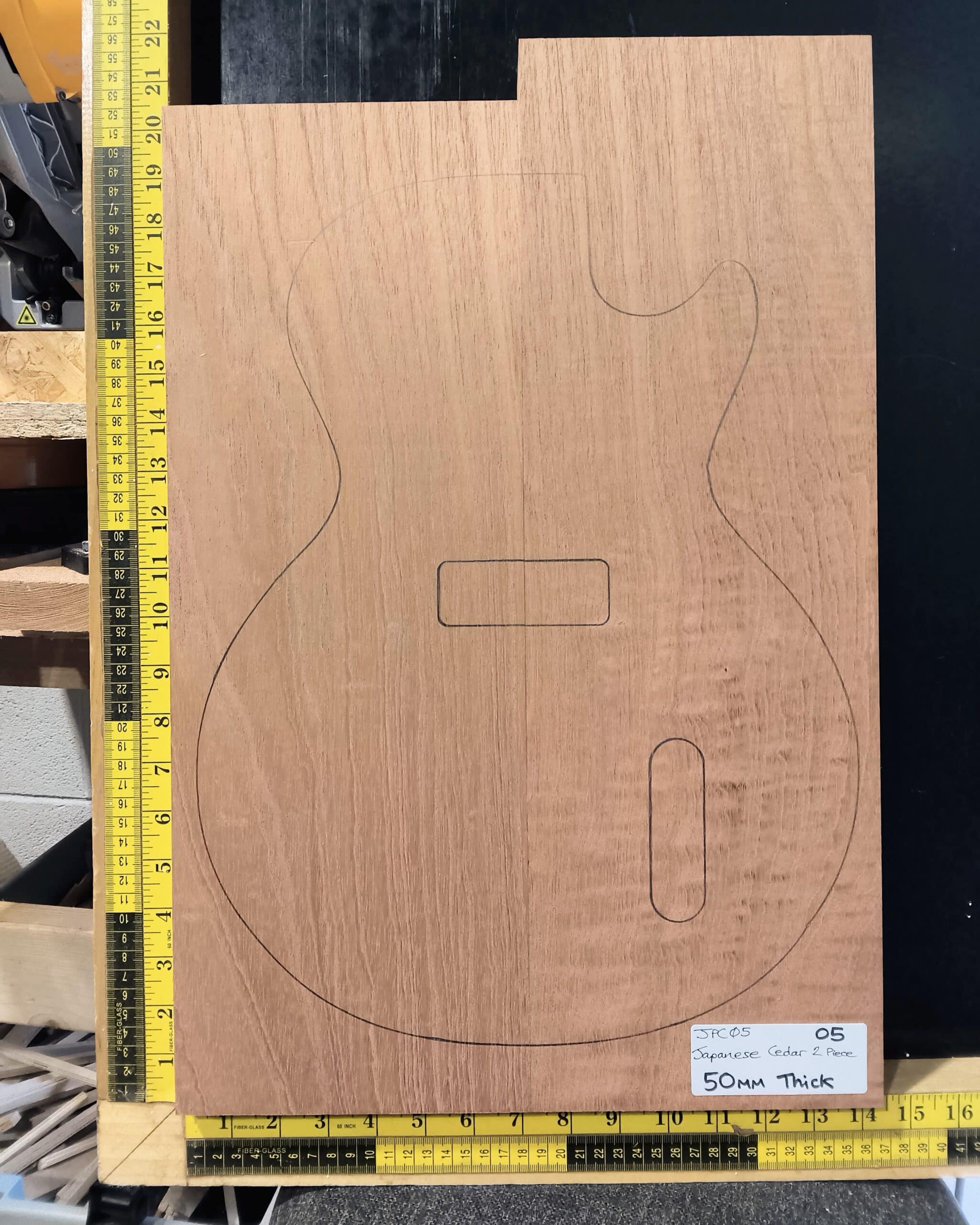 Japanese Cedar Two Piece Body Blank 05 | Luthierwood & Artisan Supplies