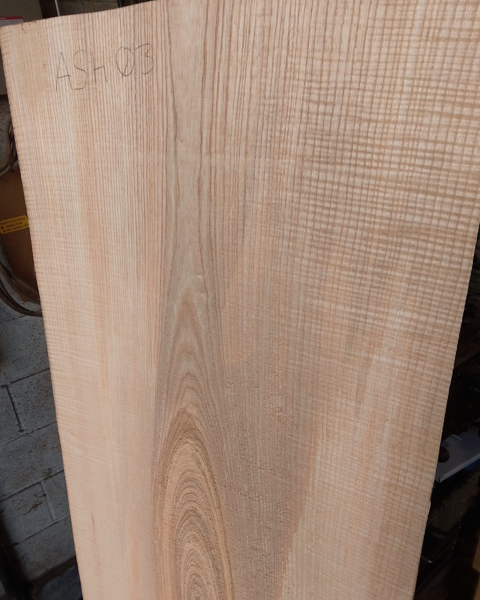 English Ripple Ash Slab 03 | Luthierwood & Artisan Supplies