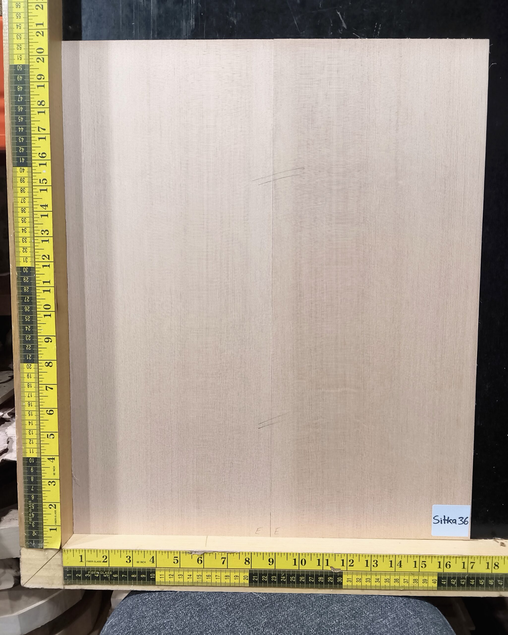 Alaskan Sitka Spruce AAA Bookmatched Acoustic Soundboard 036 ...