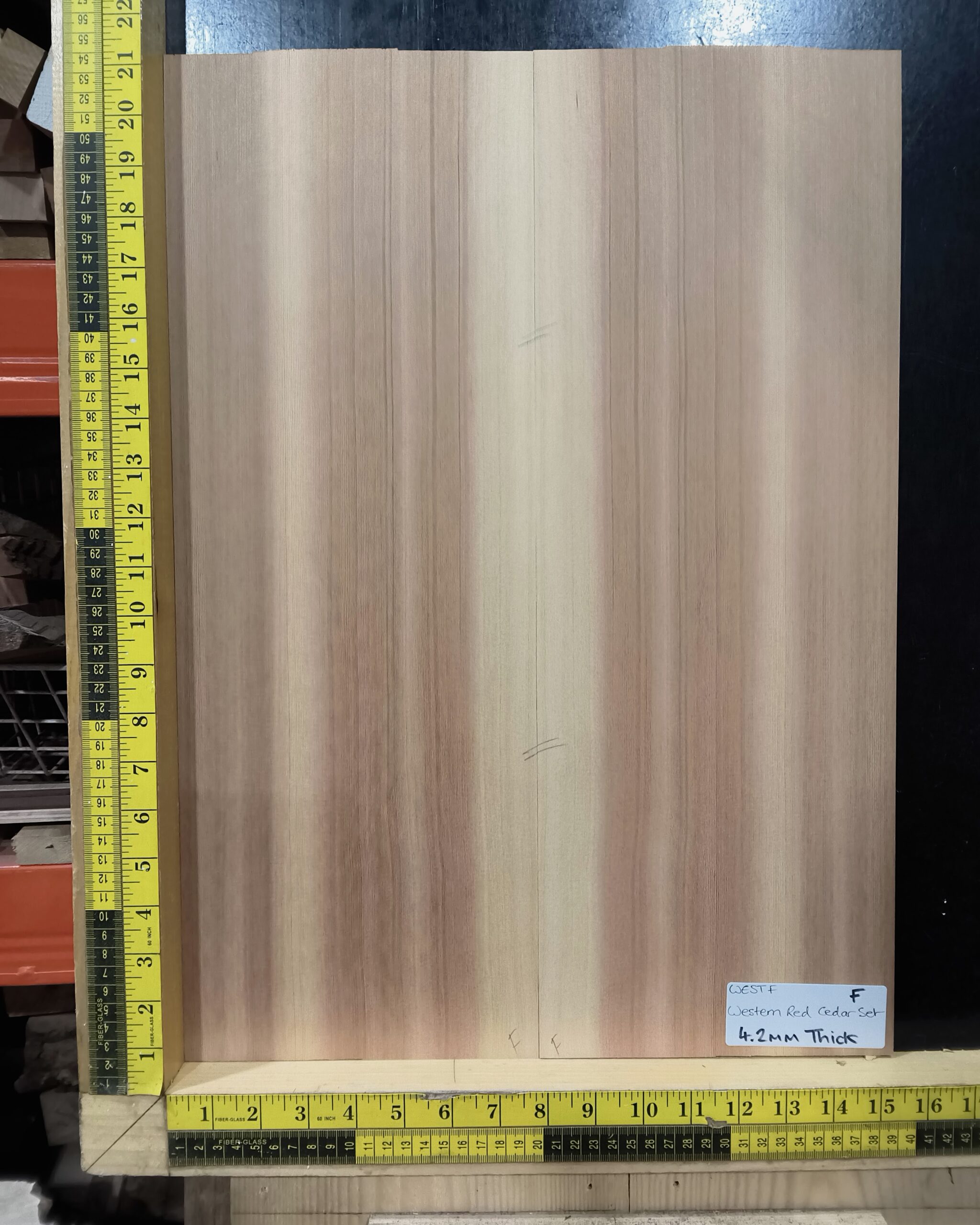 Western Red Cedar Old Growth Acoustic Guitar Soundboard F | Luthierwood ...
