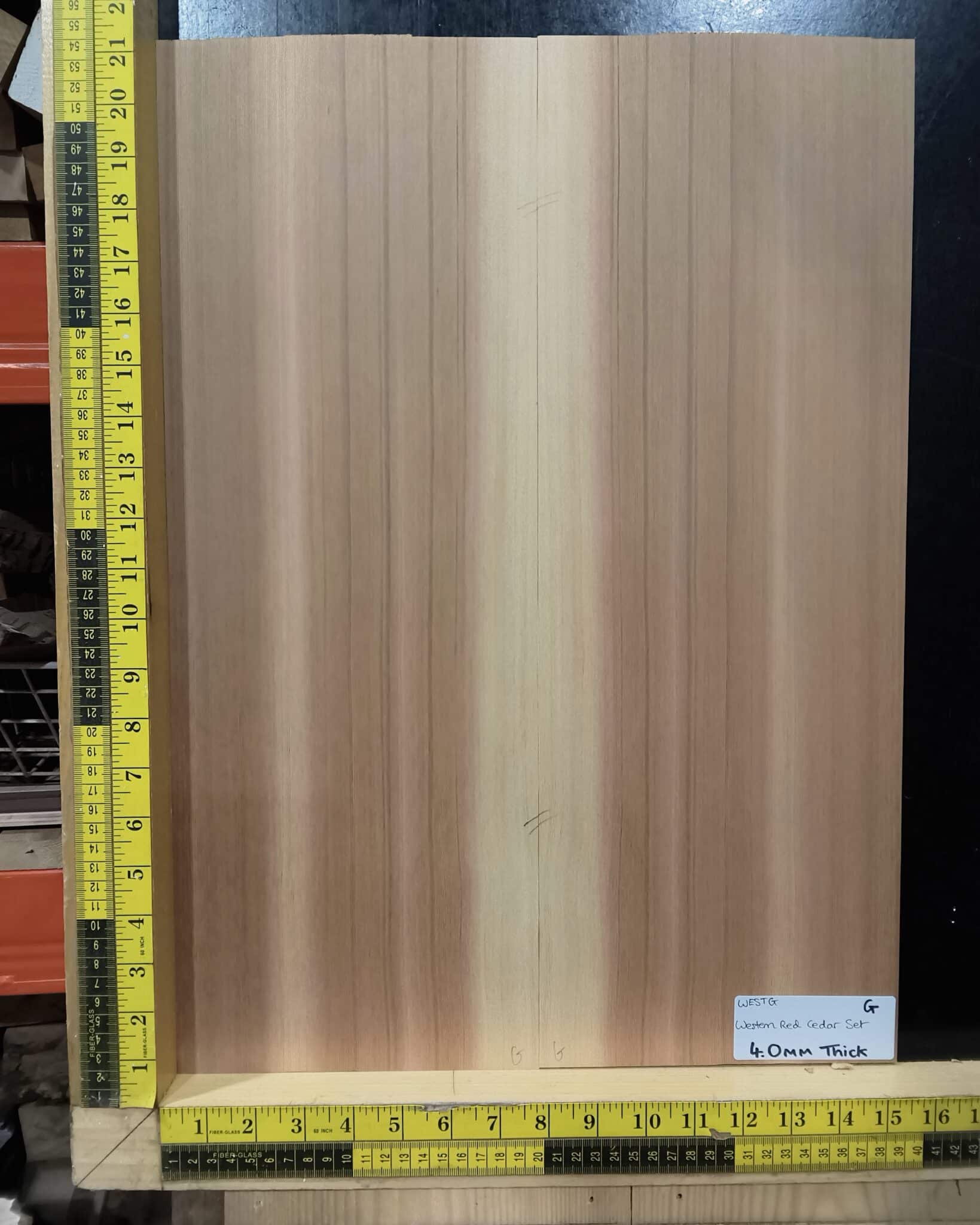 Western Red Cedar Old Growth Acoustic Soundboard G | Luthierwood ...