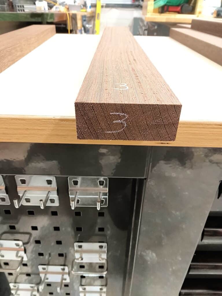 Wenge Quarter Sawn Neck Blank 30" Long - Board 3 | Luthierwood ...