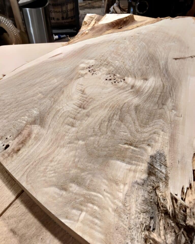 Poplar Burl Live Edge Wood Blank 01 | Luthierwood & Artisan Supplies